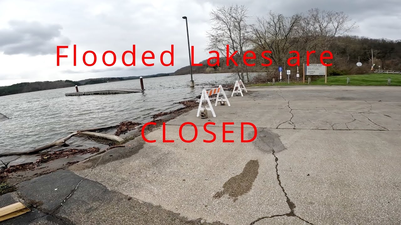 CLOSED FLOODED LAKES - YouTube