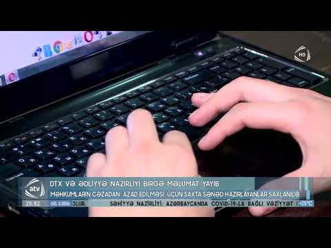 DTX və Ədliyyə Nazirliyi birgə məlumat yayıb