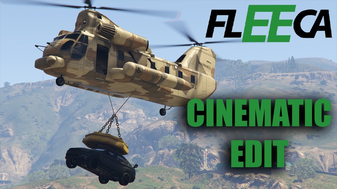 The Fleeca Job | GTA V Rockstar Editor Cinematic - YouTube