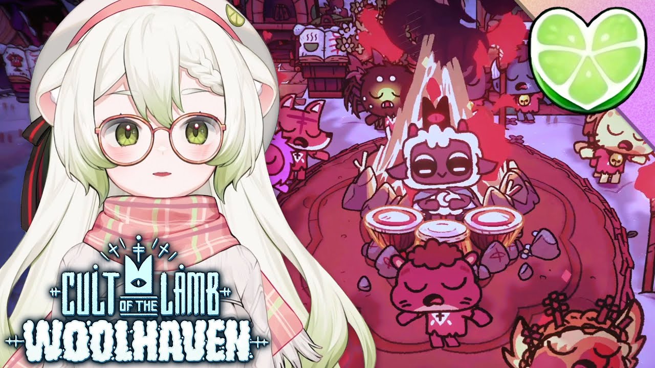 Laimu plays Cult of the Lamb: Woolhaven Expansion (PART 3) - YouTube