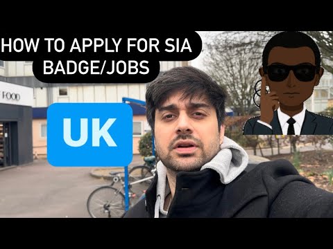 How to Apply for an SIA License/Job 2023 - YouTube
