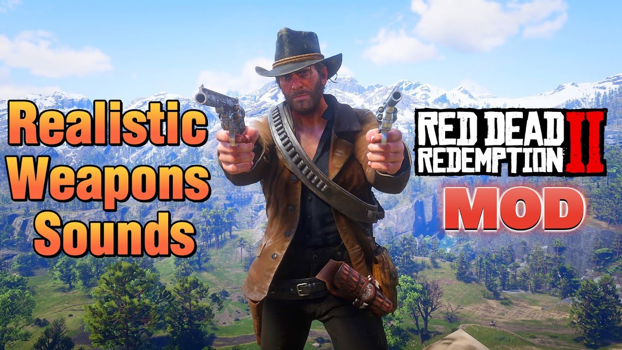 Red Dead Redemption 2 สอนลง Mod Realistic Weapons Sounds - YouTube