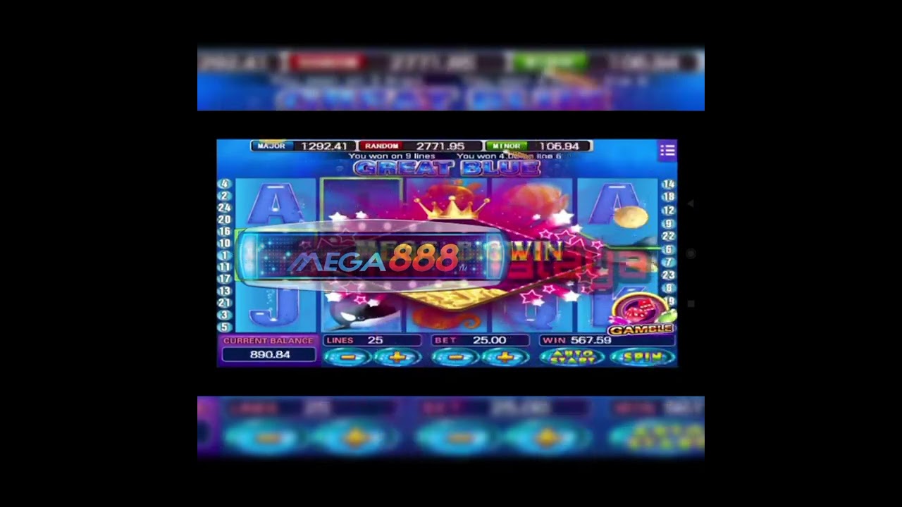 MEGA888 TODAY ! Great Blue Banyak Great Ini Hari , Modal 200 Ong Pasti ...