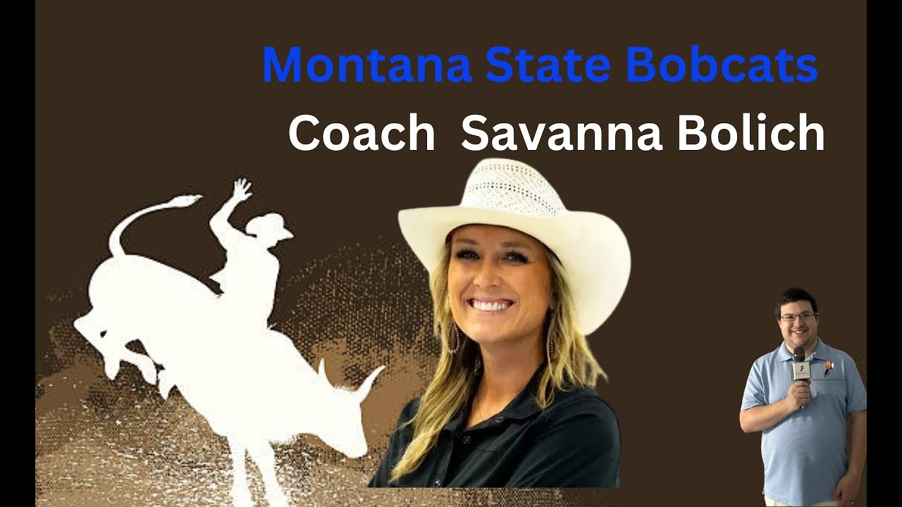 Montana State Bobcats assistant rodeo coach Coach Savanna Bolich - YouTube