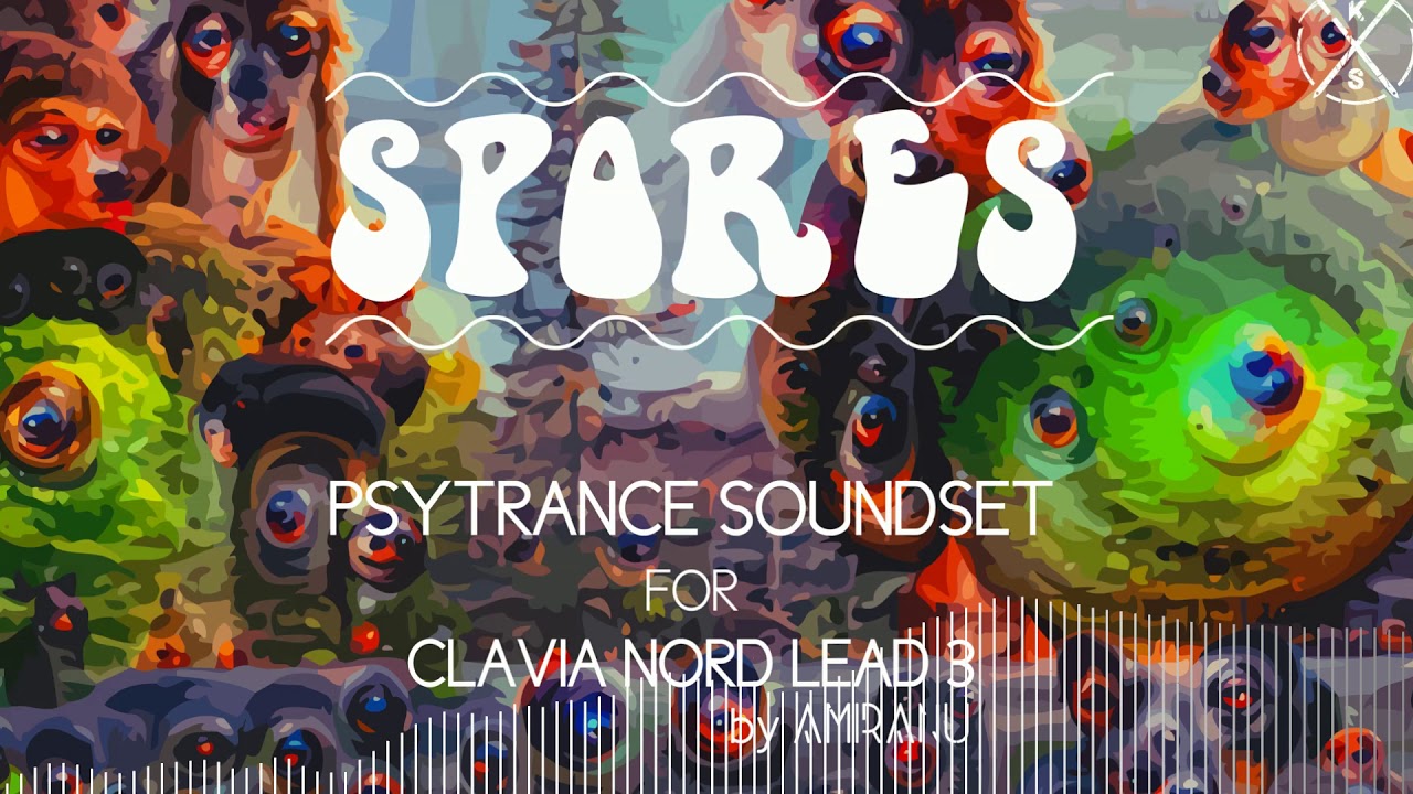Spores Psytrance Soundset for Clavia Nord Lead 3 - Full On/Dark/Forest ...