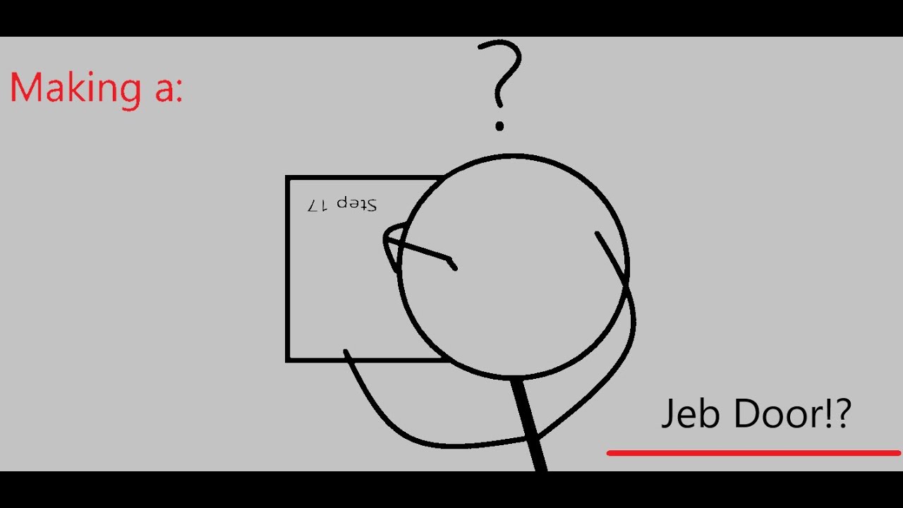 Jeb door in bedrock Edition?! - YouTube