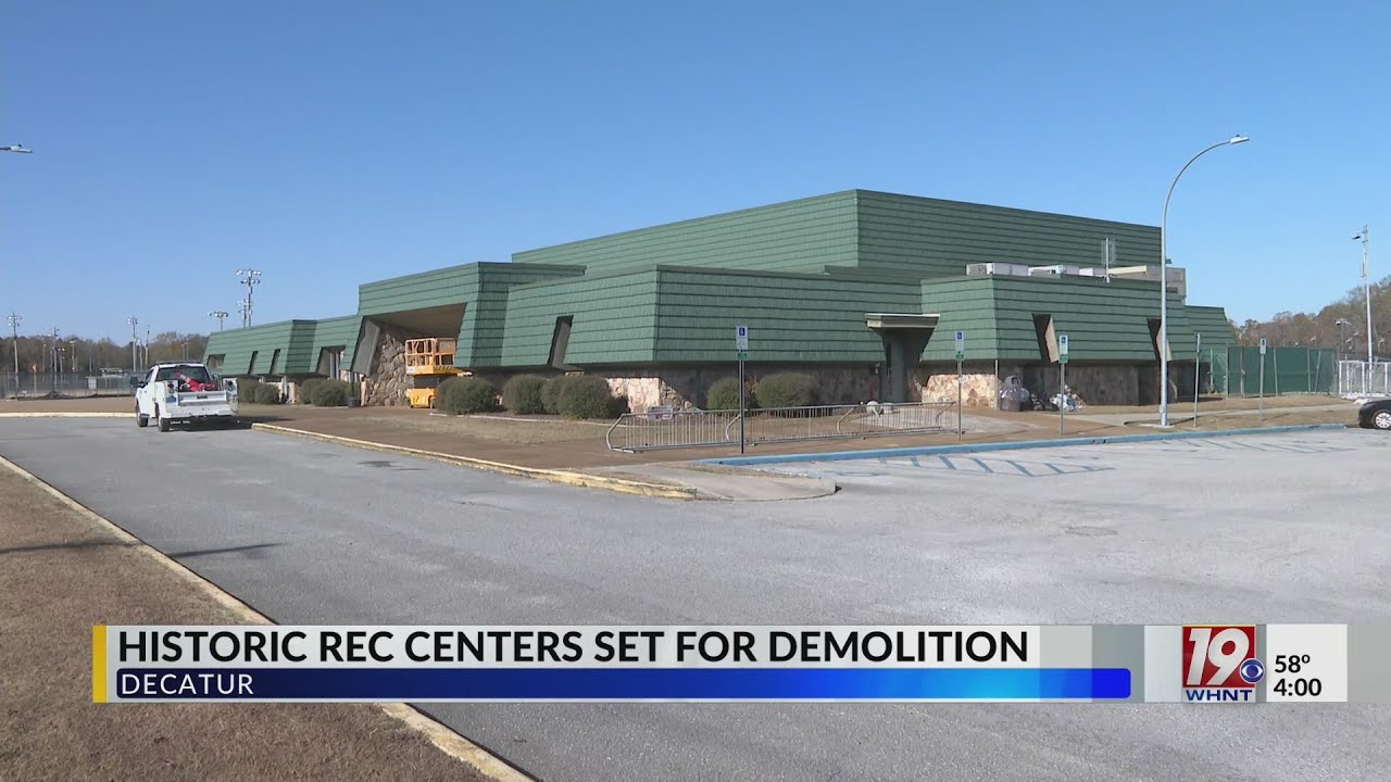 Historic Decatur Rec Centers Set for Demolition | November 29, 2023 ...