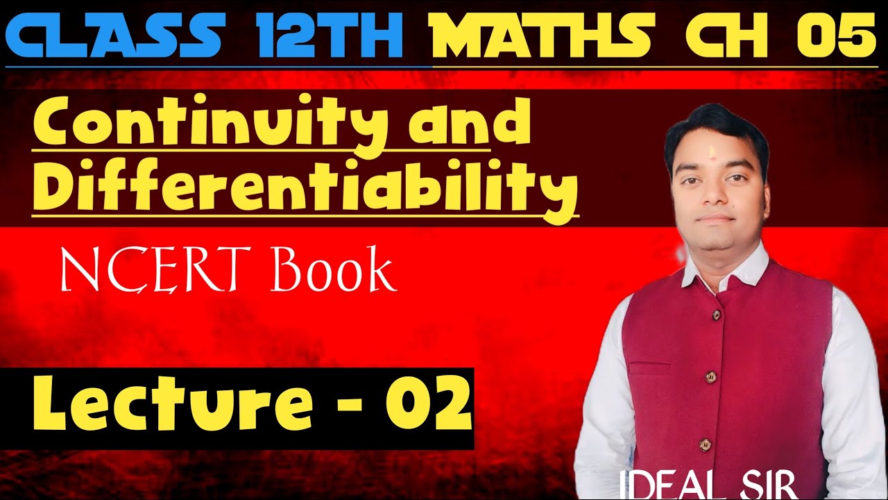 Continuity and differentiability 02 - YouTube