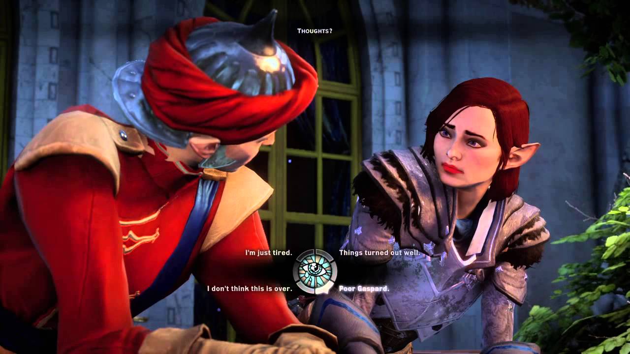 Dragon Age™: Inquisition Solas dance scene - YouTube