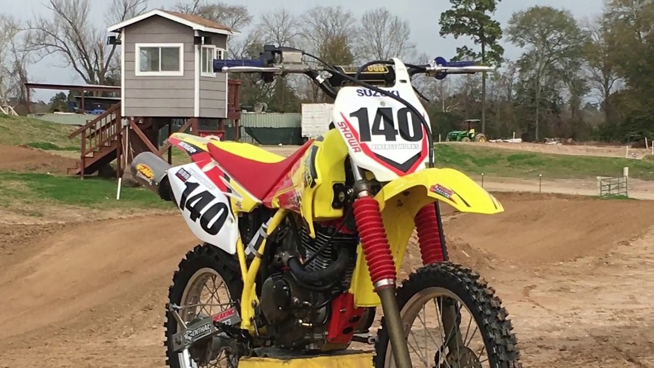 SUZUKI DRZ125 Modified Rebuild - YouTube