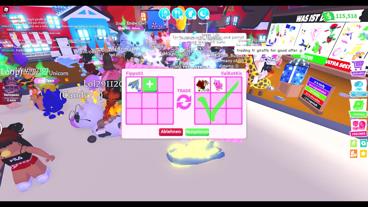 Roblox Adopt Me nice offer for my mega neon hydra - YouTube