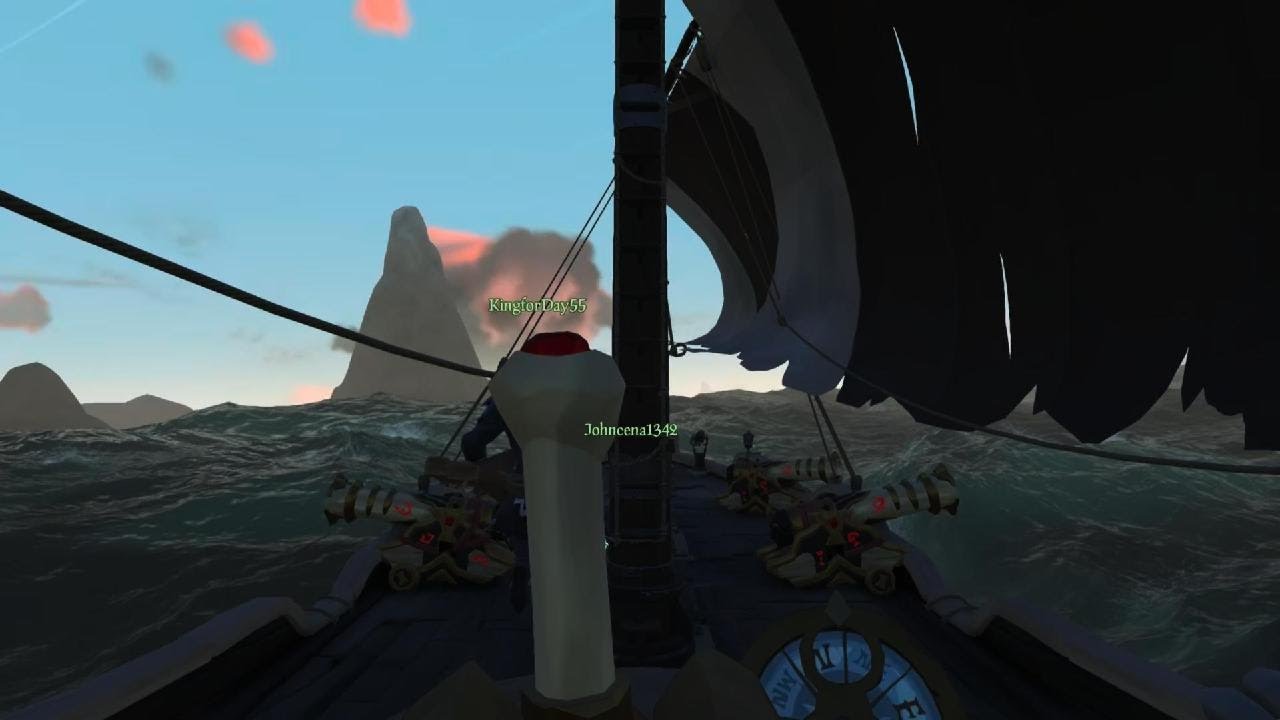 The Feared Redmaw Sea of thieves - YouTube
