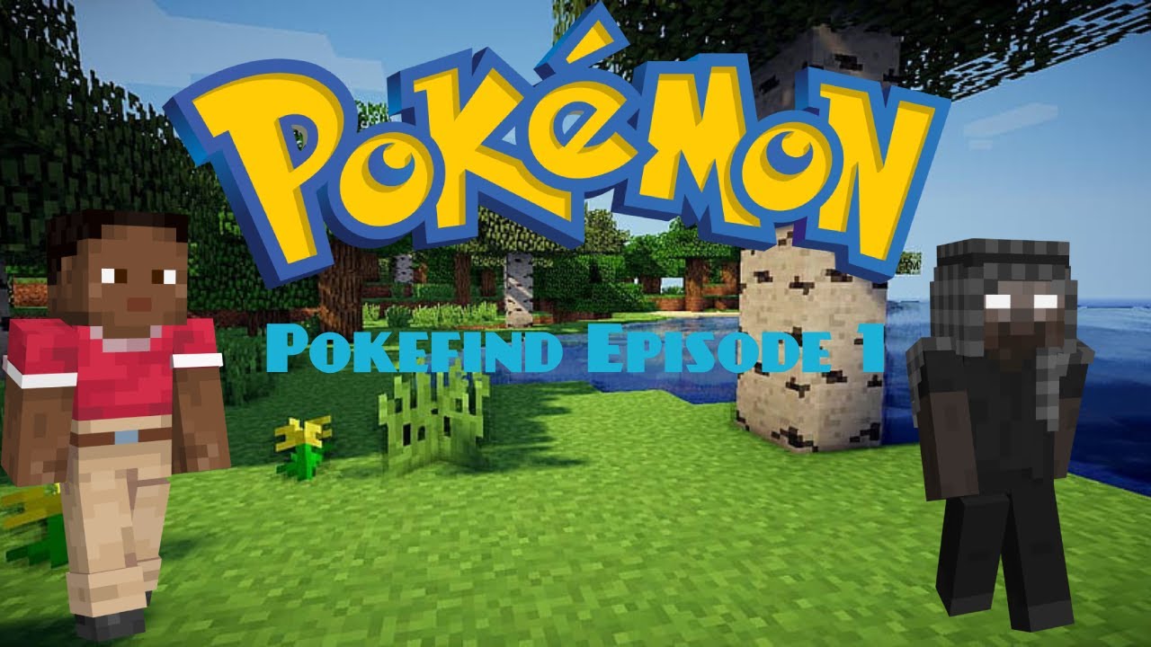 Pokemon in Minecraft?????? -Pokefind Episode 1. - YouTube