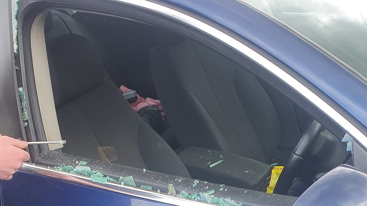 vw passat b6 drivers side window replacement - YouTube