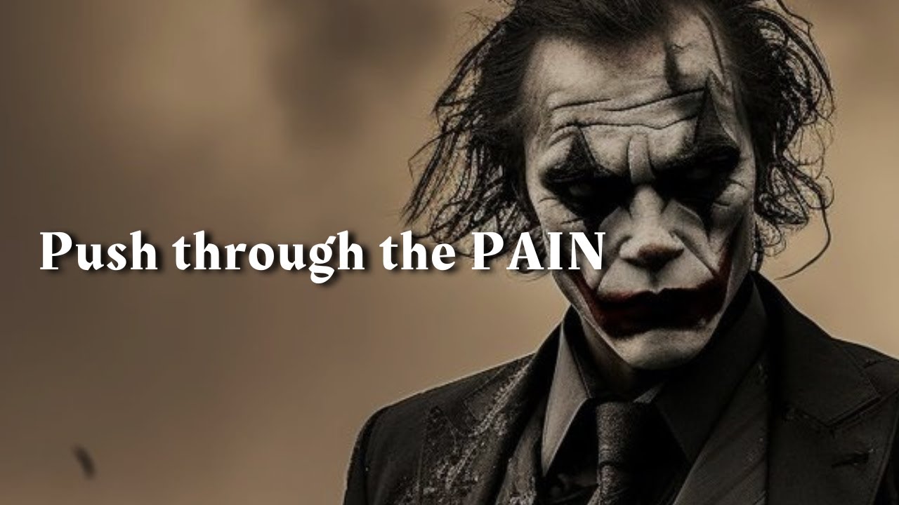 Use Pain as an opportunity for success - Joker Motivational Speech ...
