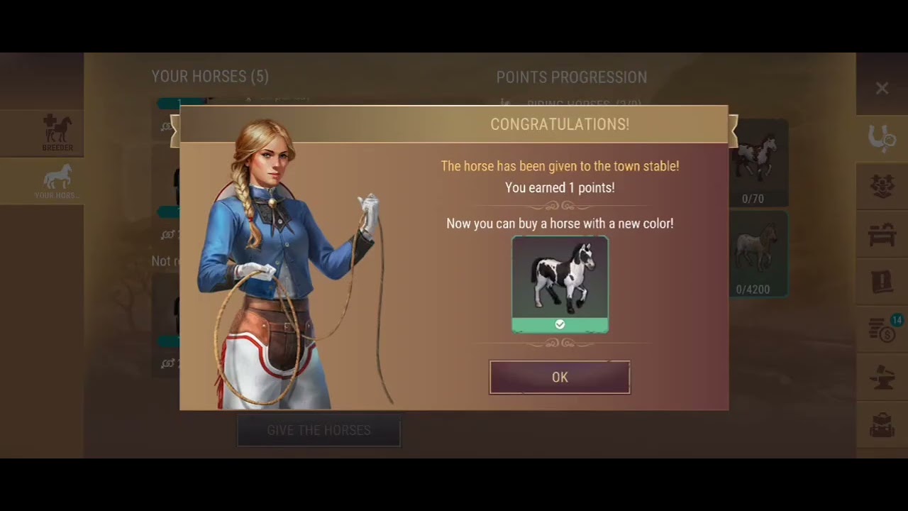 Upgrade horses + learn how horses work + buying and selling horses at ...