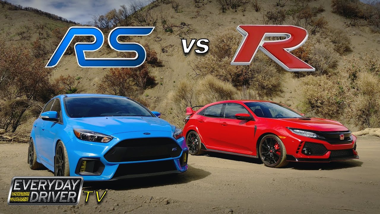 Civic Type-R vs Focus RS - King of the Hot Hatch | Everyday Driver TV ...