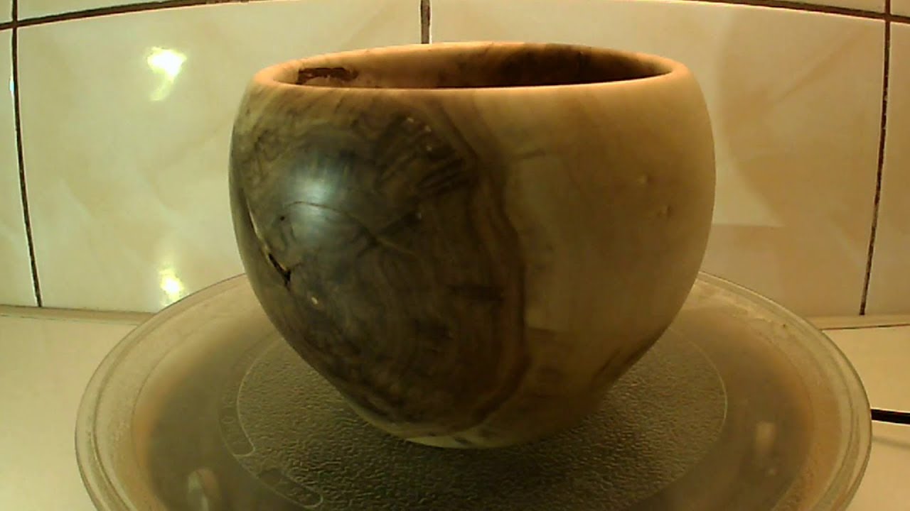 woodturning bowl - YouTube