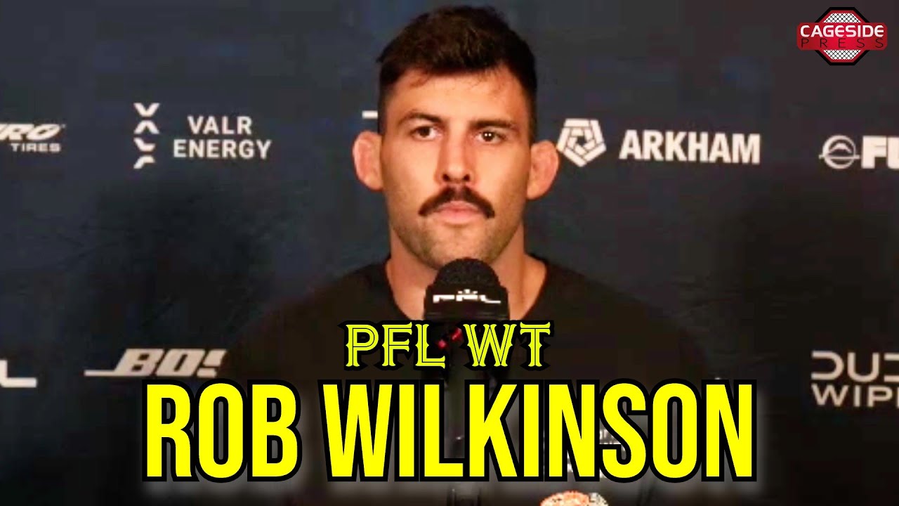 Rob Wilkinson Back In Australia For Fight Camps | PFL World Tournament ...