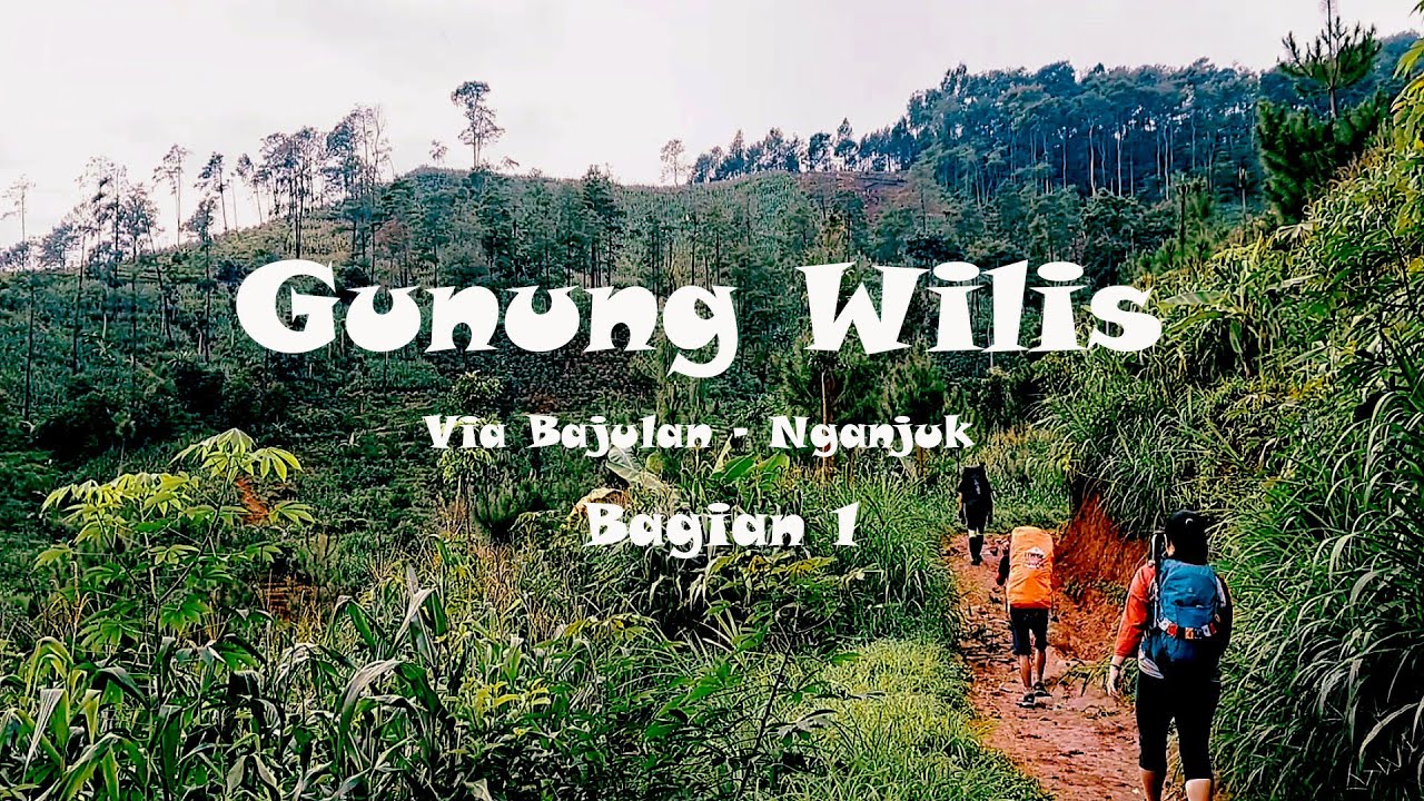 Pendakian Gunung Wilis via Bajulan - Nganjuk. Bagian Pertama - YouTube