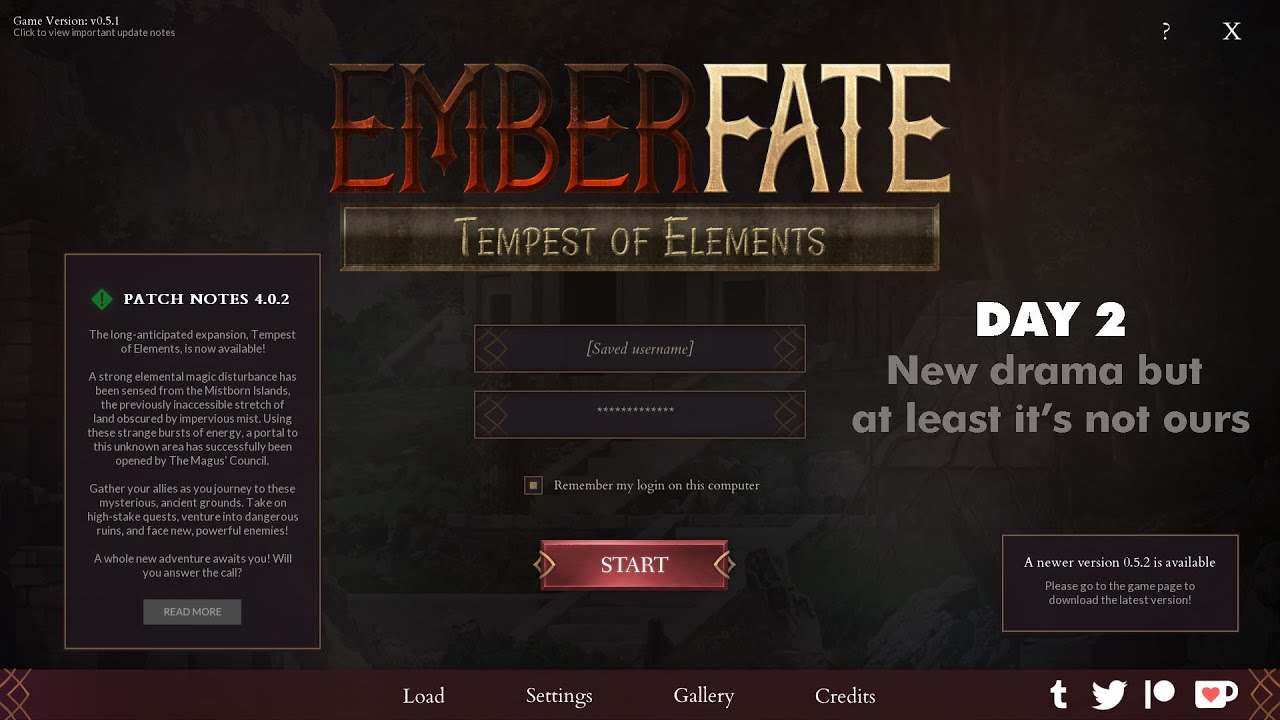 Let's play Emberfate: Tempest of Elements! - Another drama but at least ...