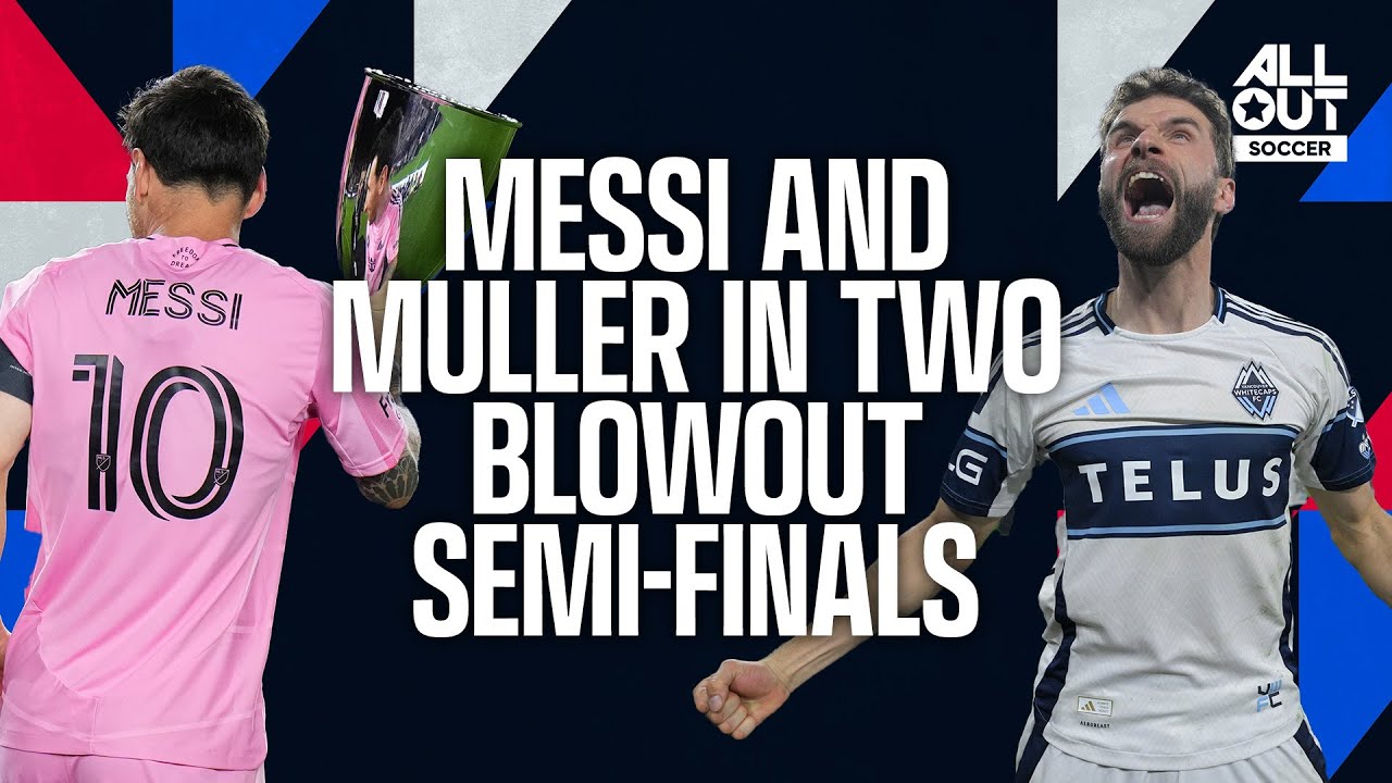 MLS Cup Semifinals RECAP: Messi vs Muller final set - YouTube