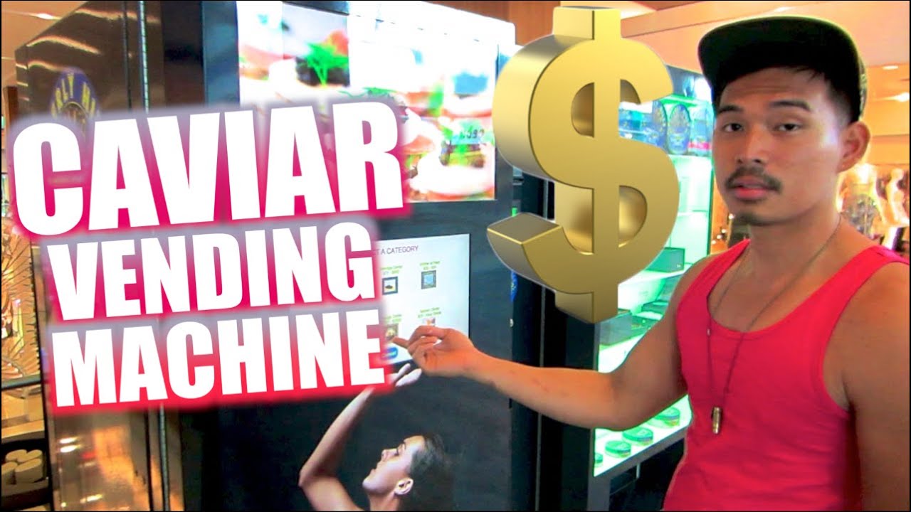 CAVIAR VENDING MACHINE - YouTube