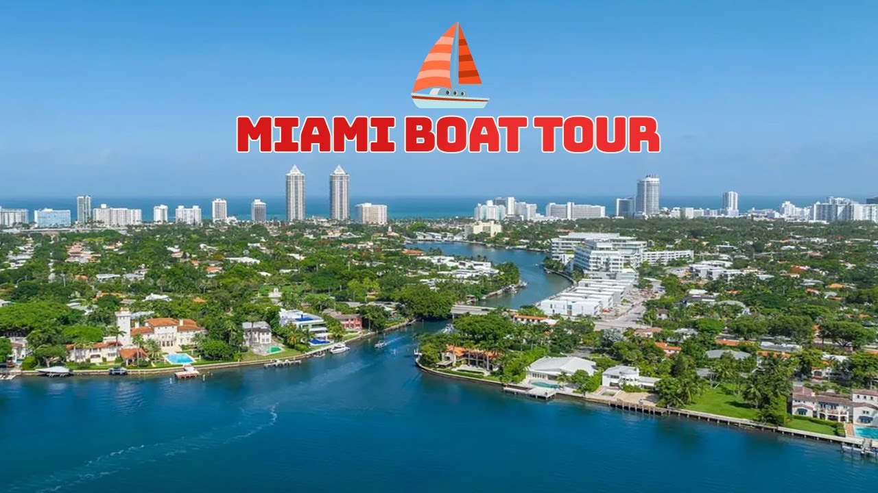 Miami Bay Tour 😍 And very rich peoples' houses. Las Casas de los mas ...