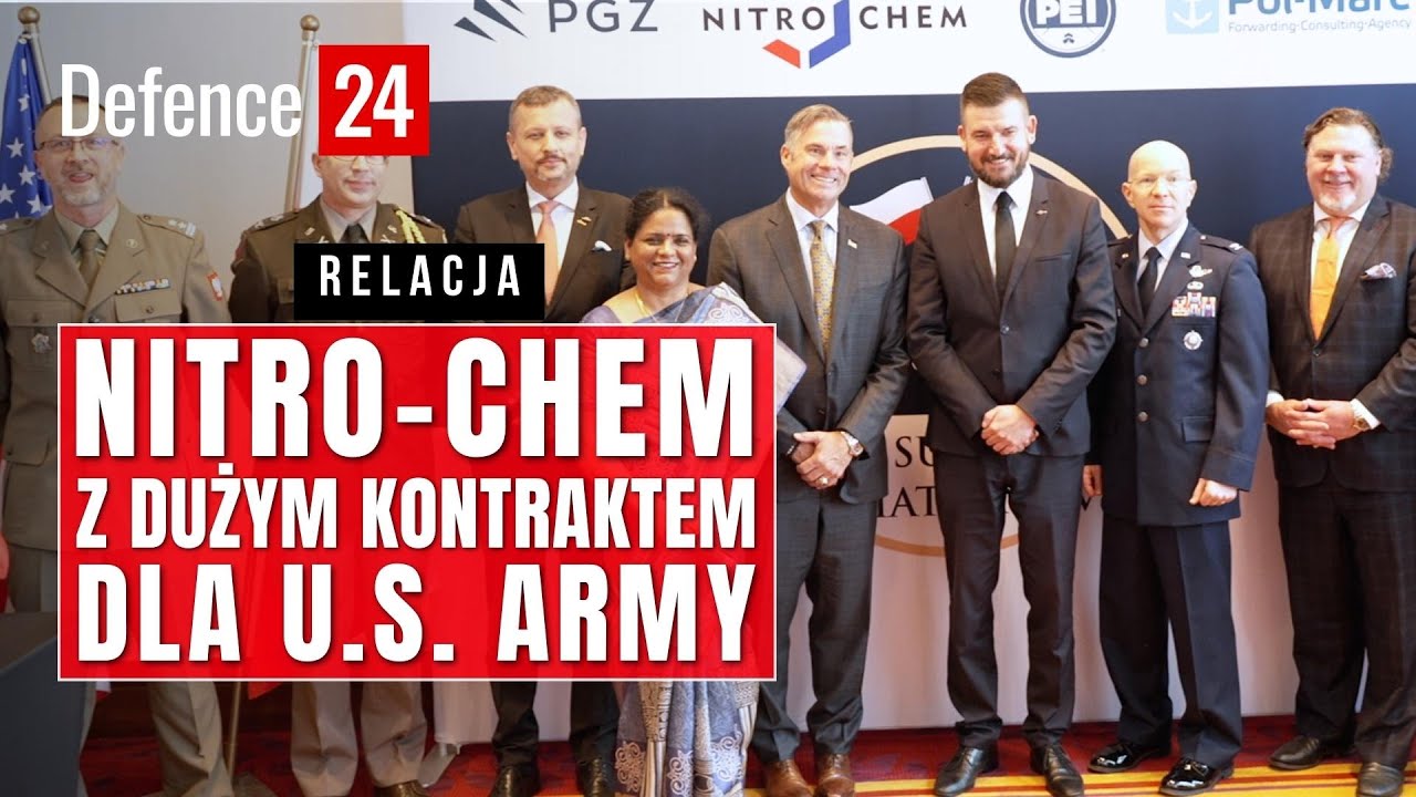 Bydgoski Nitro-Chem z dużym kontraktem dla U.S. Army - YouTube