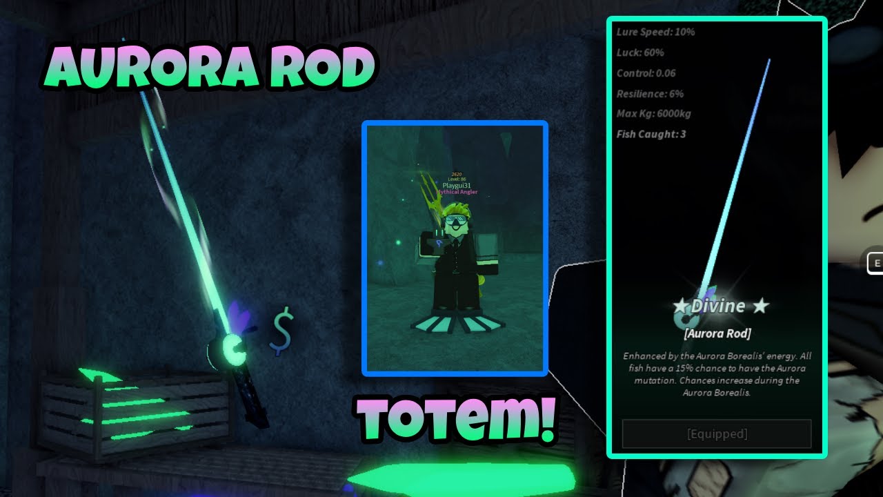 My Aurora Rod Experience in 1 minute - YouTube