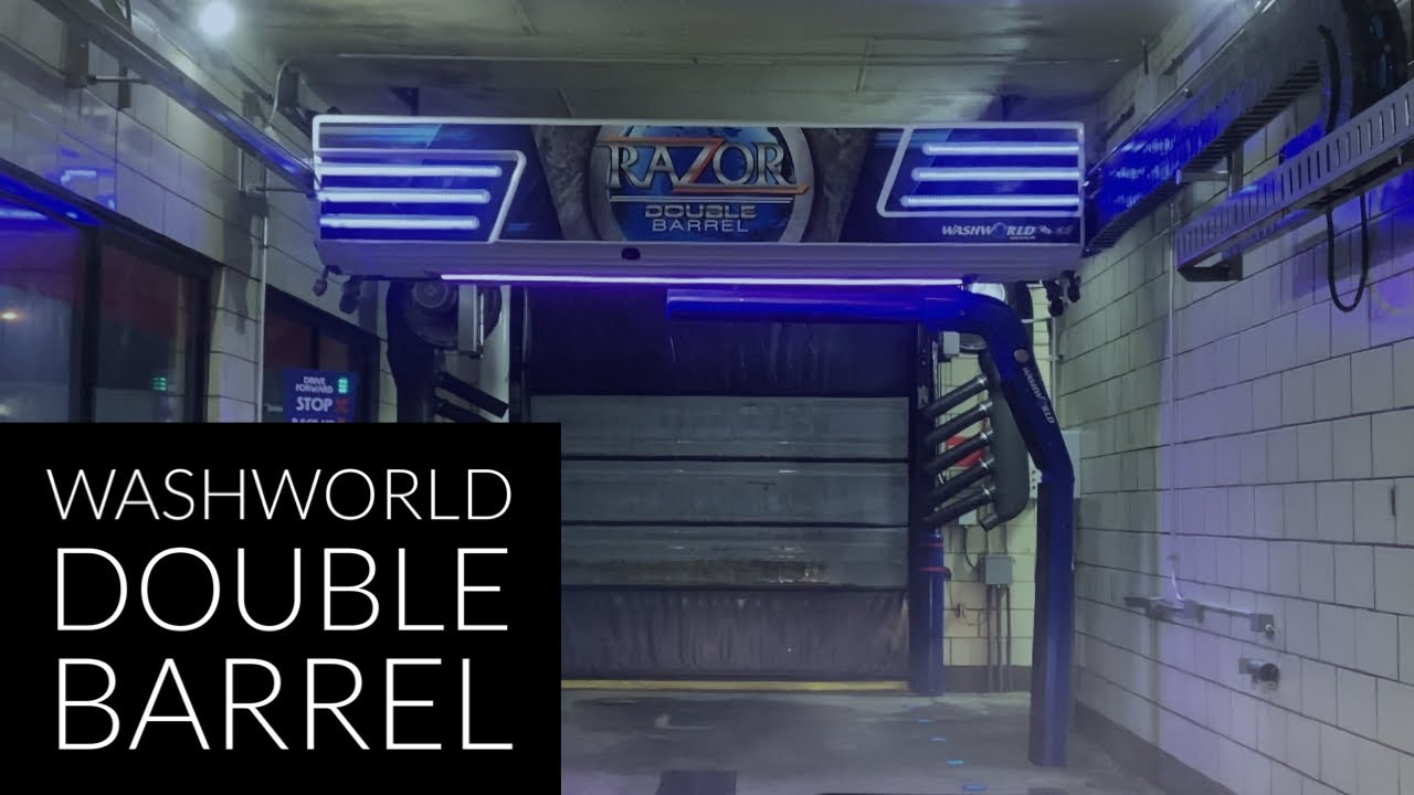 (NOW BP) New Washworld Razor Double Barrel - Lombard Mobil - Lombard, IL - YouTube