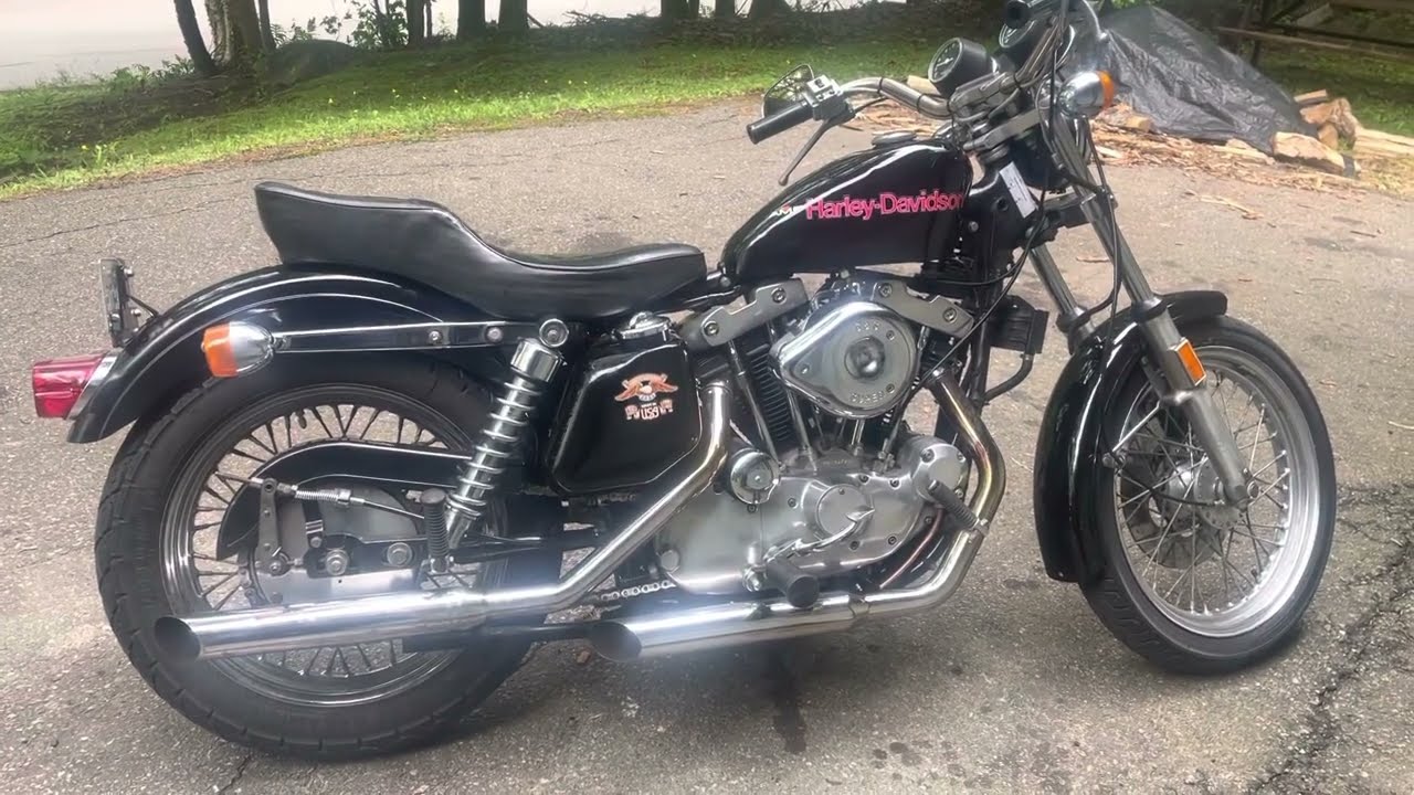 1977 Harley Davidson XLH1000 Sportster - YouTube