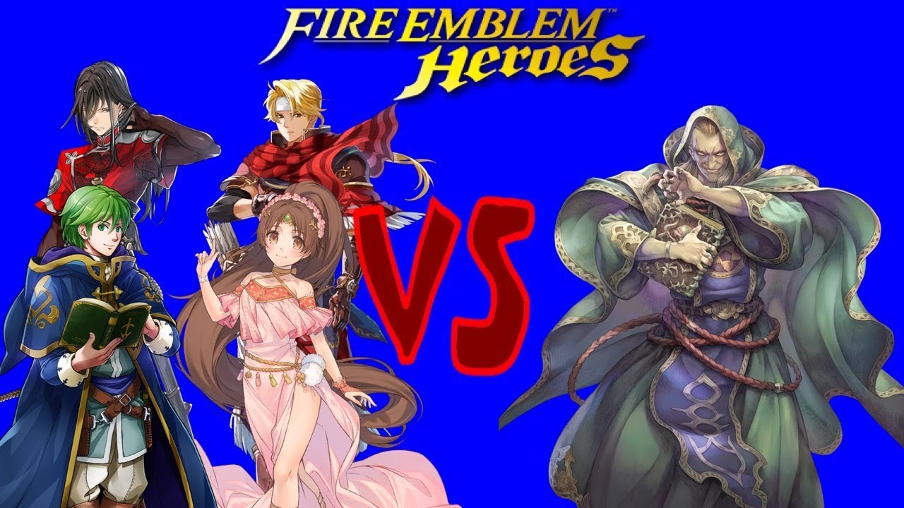 Fire Emblem Heroes Themed Battles: Linde vs Gharnef - YouTube