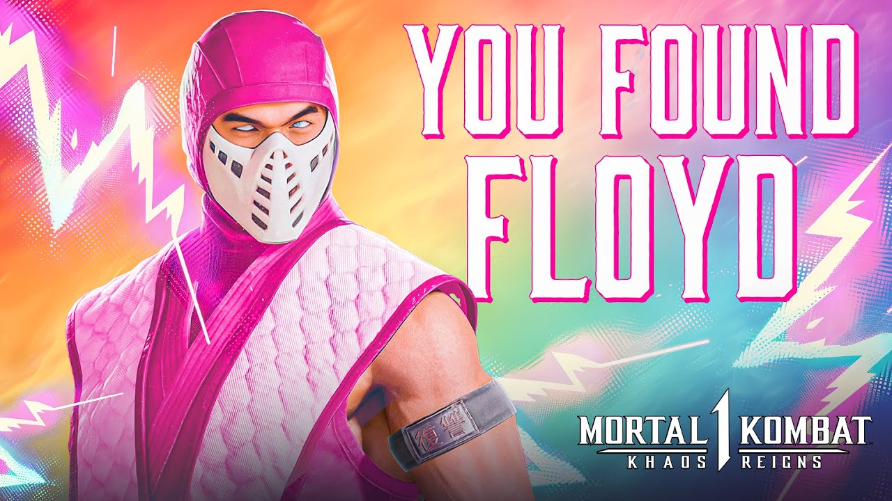 "YOU FOUND FLOYD" SECRET BOSS FIGHT IN MORTAL KOMBAT! (PINK NINJA IS ...
