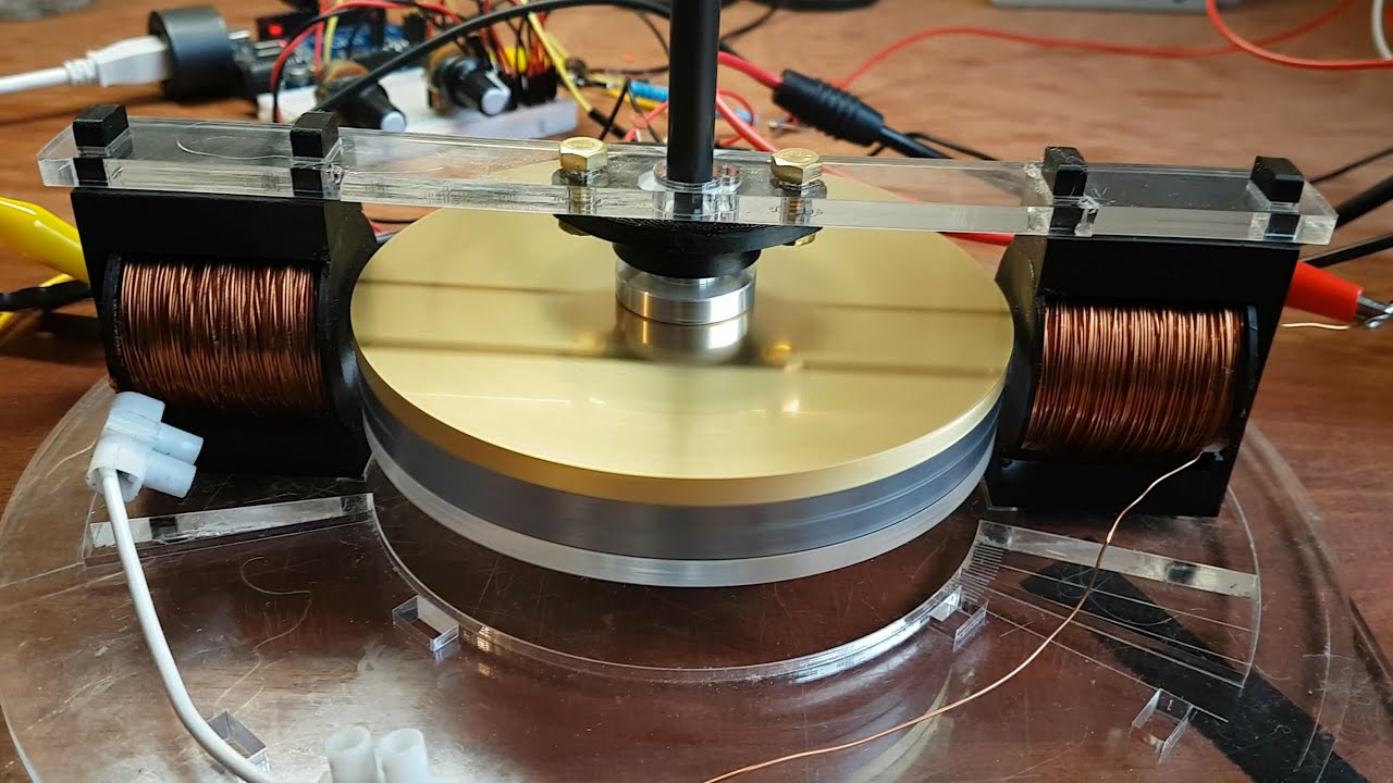 Brand new brass flywheel rotors for Adams Motor - YouTube