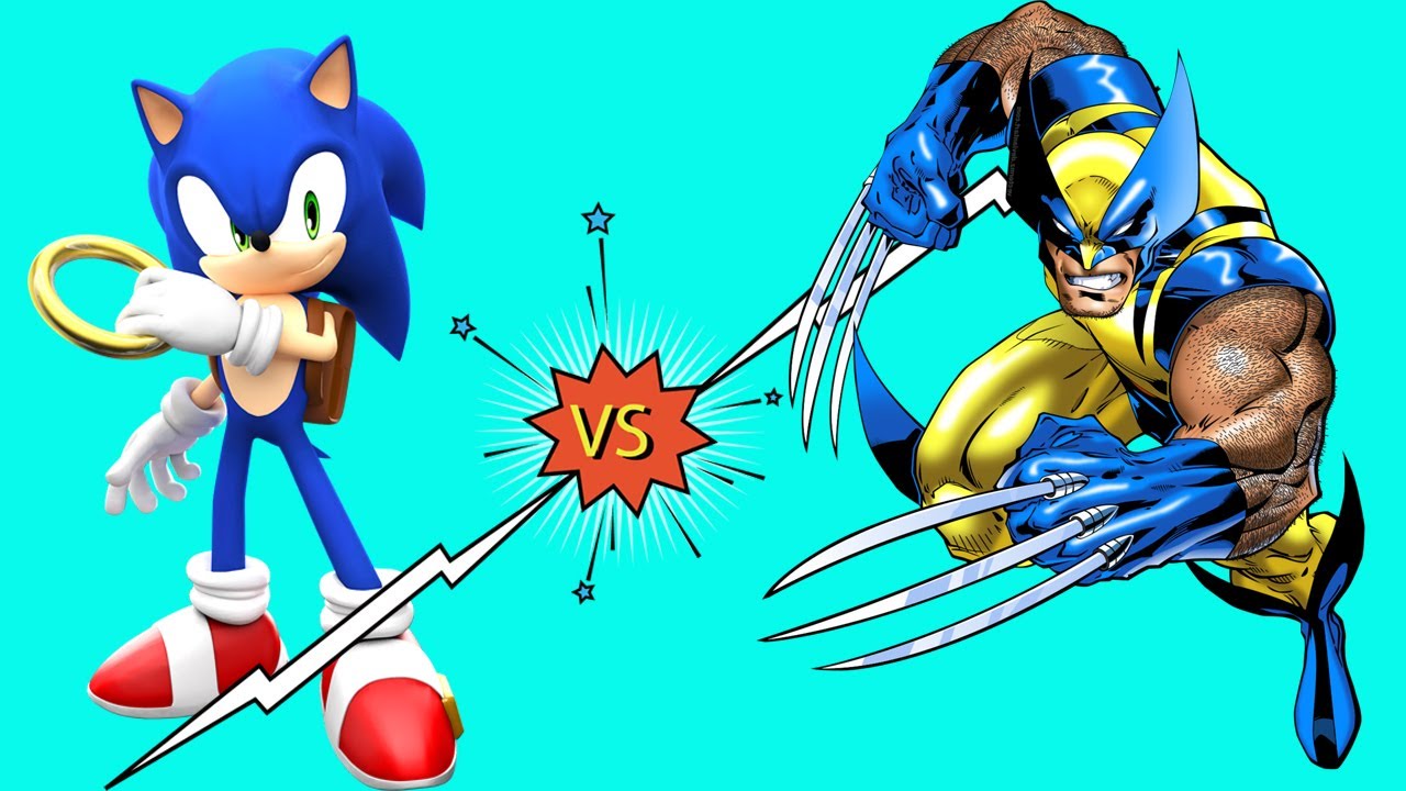 What If Sonic And Wolverine Fused | Sonic VS Wolverine | Sonic Fusion ...