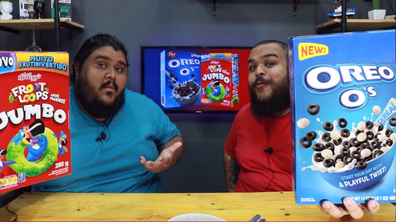 OREO O'S E FROOT LOOPS JUMBO ! Melhores Cereais do Mercado ? - YouTube
