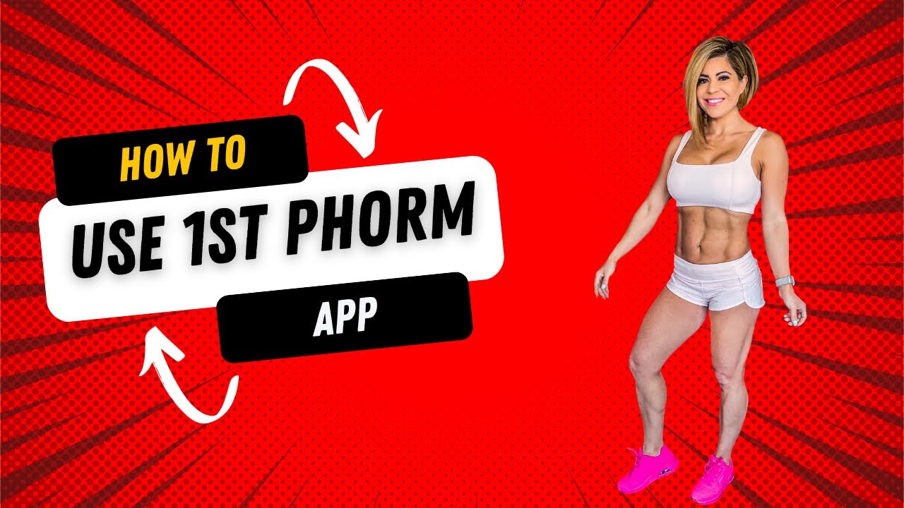 How to use 1st phorm app with Karina Rabin - YouTube