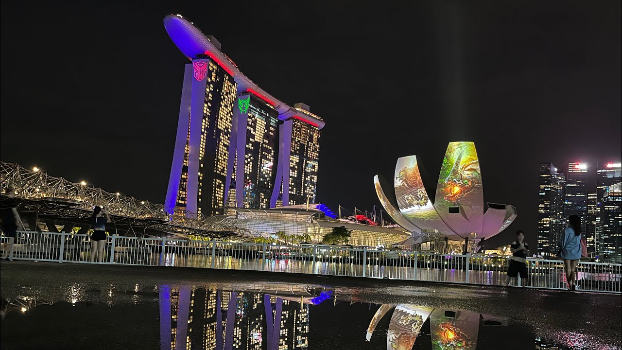 Fireworks display at World Premiere of Transformers: Rise of the Beasts ...