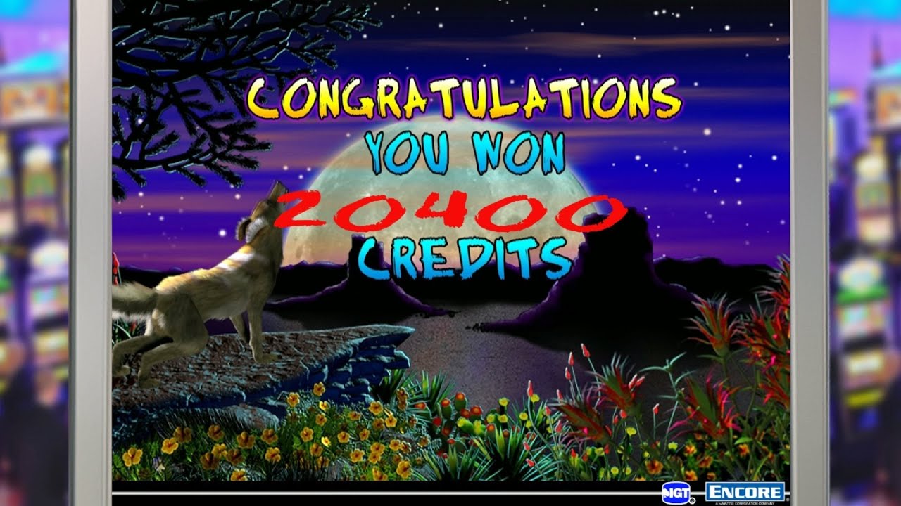 IGT - Slots Coyote Moon BONUS 20400 Credits!! - YouTube