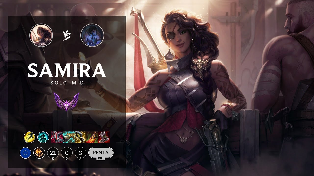 Samira Mid vs Sylas - EUW Master Patch 12.14 - YouTube