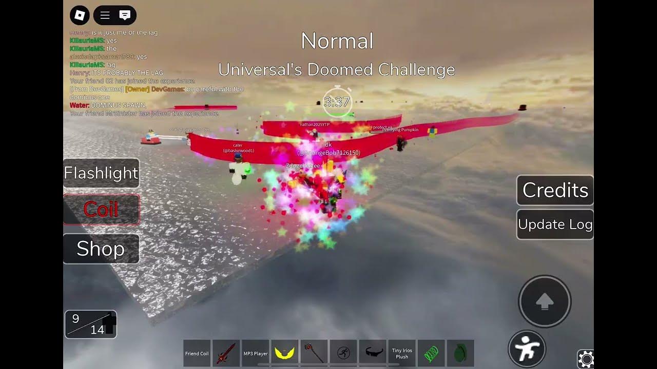 Roblox Midnight Universal: Surviving Universal's Doomed Challenge! - YouTube