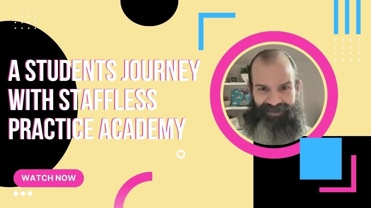 A Student's Journey with StaffLESS Practice Academy - YouTube
