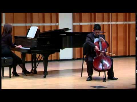Harrison Yee (Cello) : Merkin Hall NYC, Saint Saens: Allegro ...