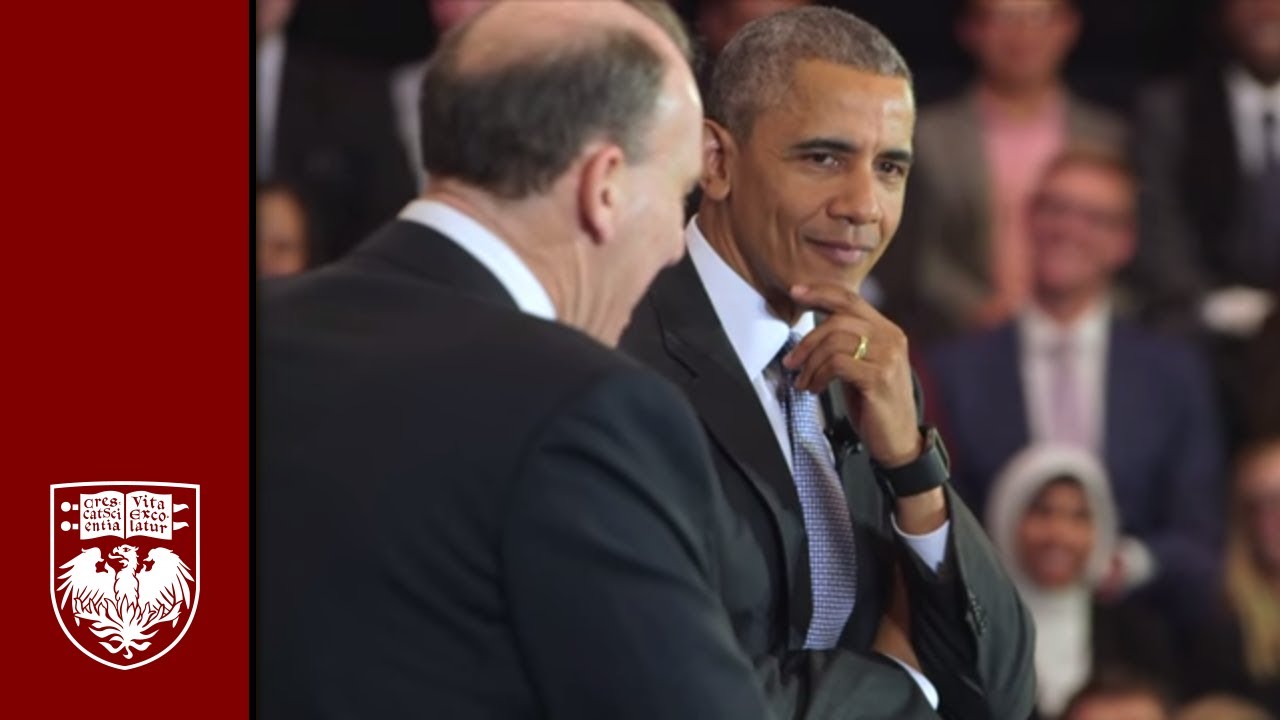 Highlights from President Obama's visit to the University of Chicago ...
