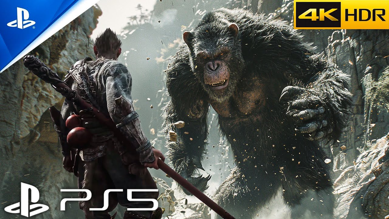 BLACK MYTH WUKONG - New Gameplay (PS5) ULTRA Photorealistic Graphics ...