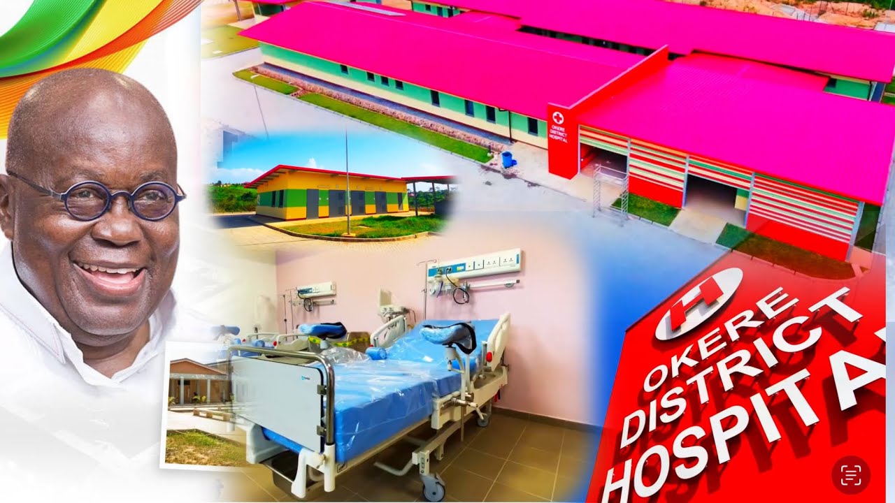 Take a tour inside Ultramodern Okere Hospital Prez Nana Addo ...
