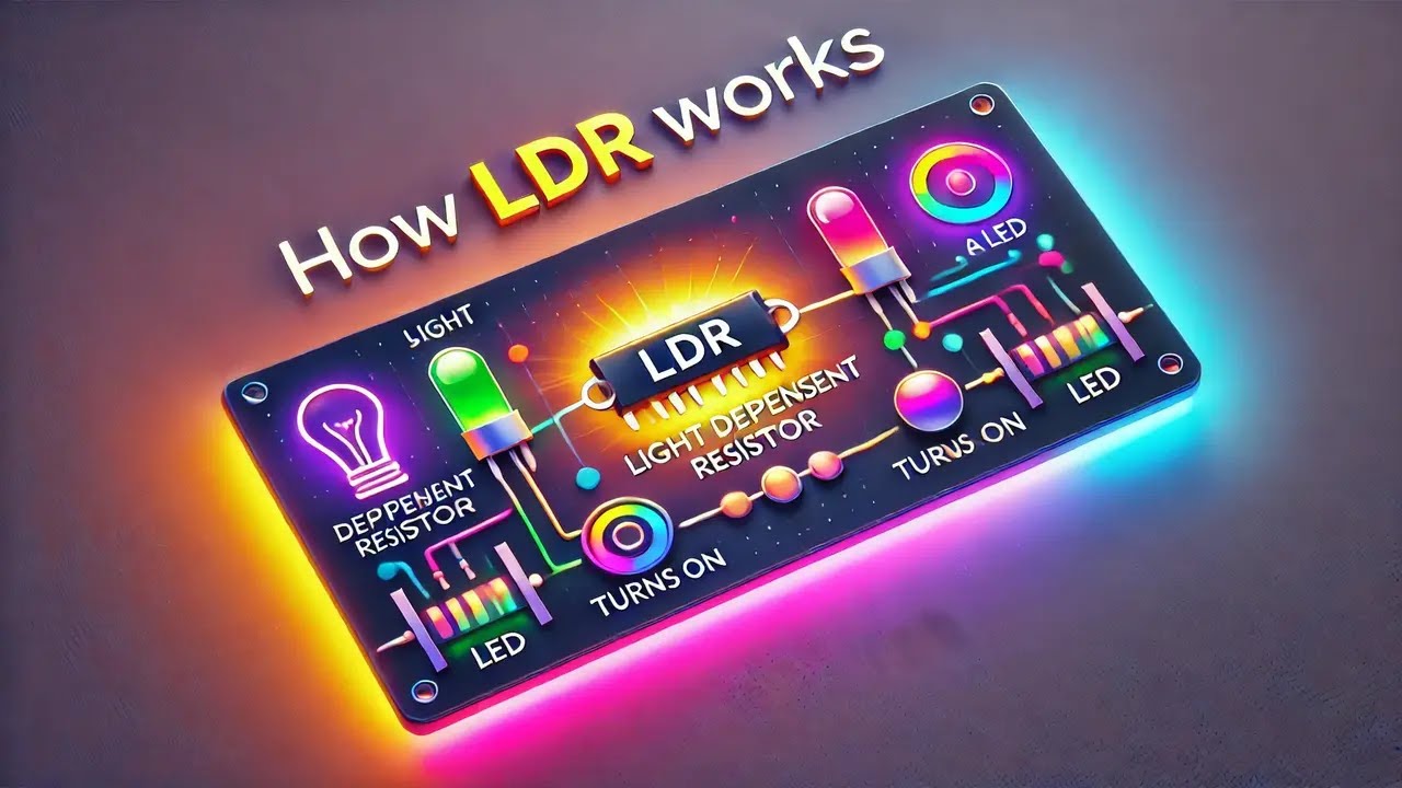 How LDR Works | Light Dependent Resistor Explained with Circuit ...