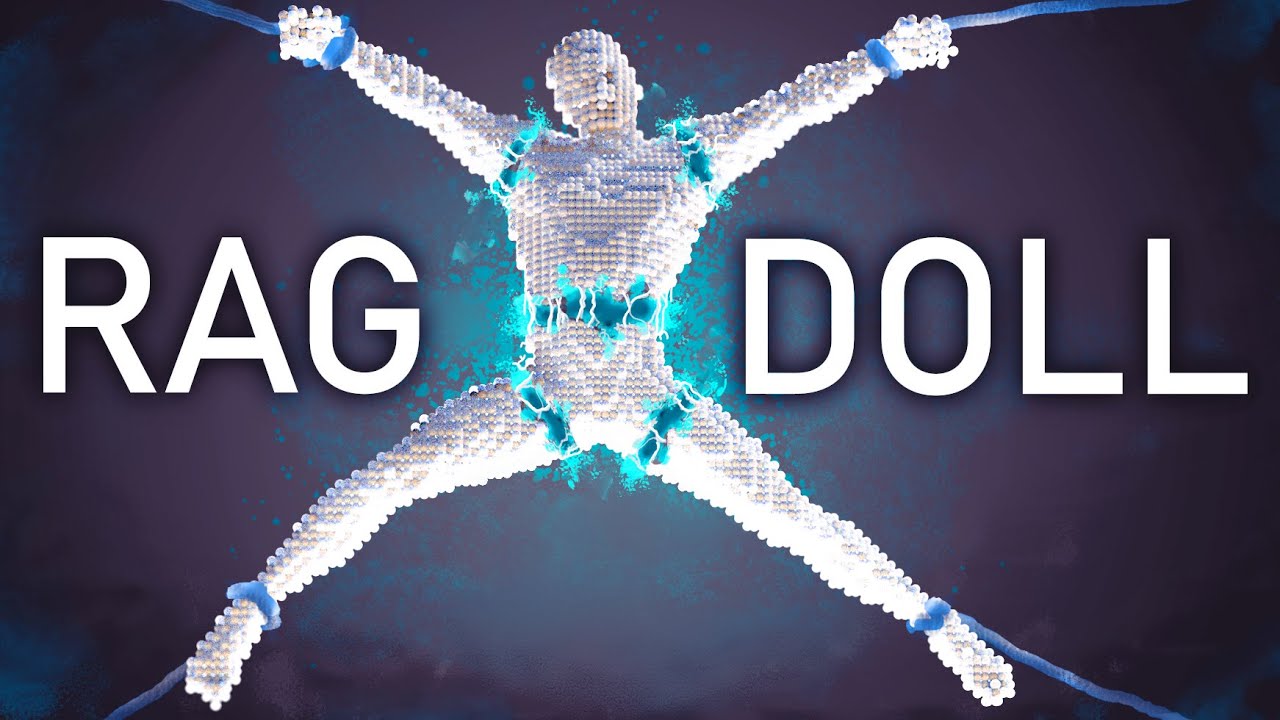 Molecular RAGDOLLS X (simulations) - YouTube