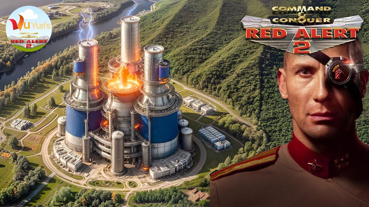 Red Alert 2 Yuri's Revenge - Battle 42 | 1vs7 RUSSIA superweapons ...